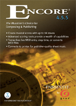 Encore, Mastertracks Pro, Music Time Deluxe