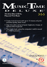 Encore, Mastertracks Pro, Music Time Deluxe